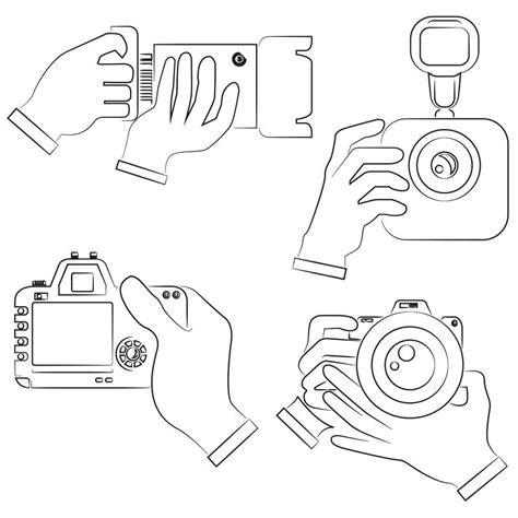 Camera Outline Drawing At PaintingValley Explore Collection Of