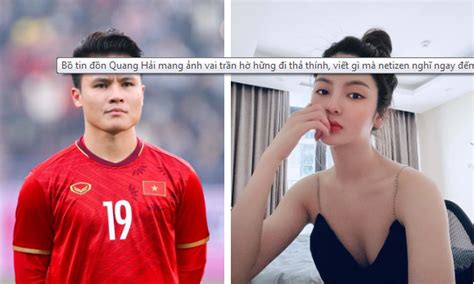Bồ tin đồn Quang Hải khoe vai trần hờ hững đi thả thính