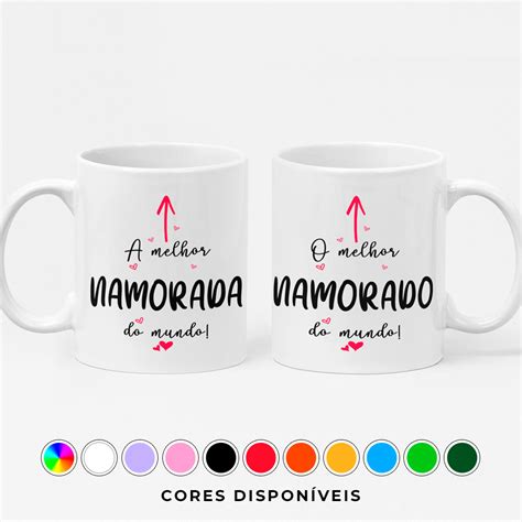 CANECA MELHOR NAMORADO A DO MUNDO MÁGICA OU COLORIDA Loja