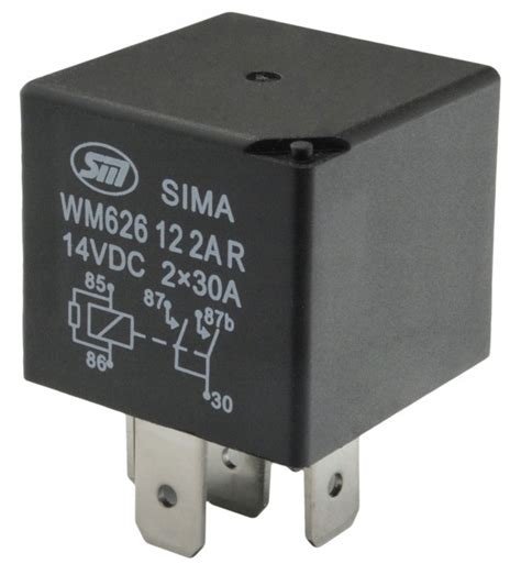 PRZEKAŹNIK SAMOCHODOWY ZWIERNY 5 pin 87b 12V 60A NVF4 012 SH1G za 14 zł