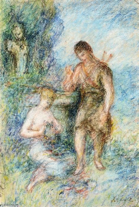 Reproducciones De Bellas Artes Escena Rural De Pierre Auguste Renoir