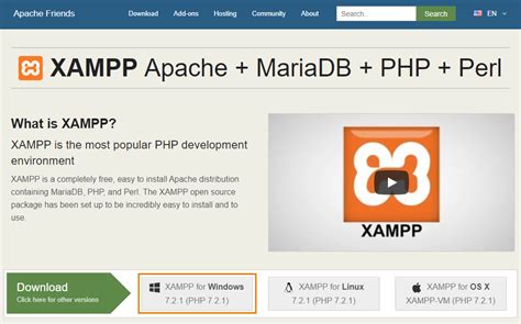 How To Install XAMPP On Windows CS Cart 4 11 X Documentation