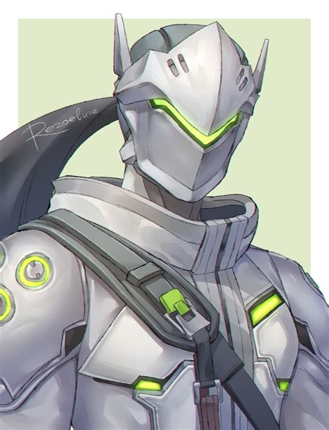 Genji Overwatch Image By Rezoeline Zerochan Anime Image Board