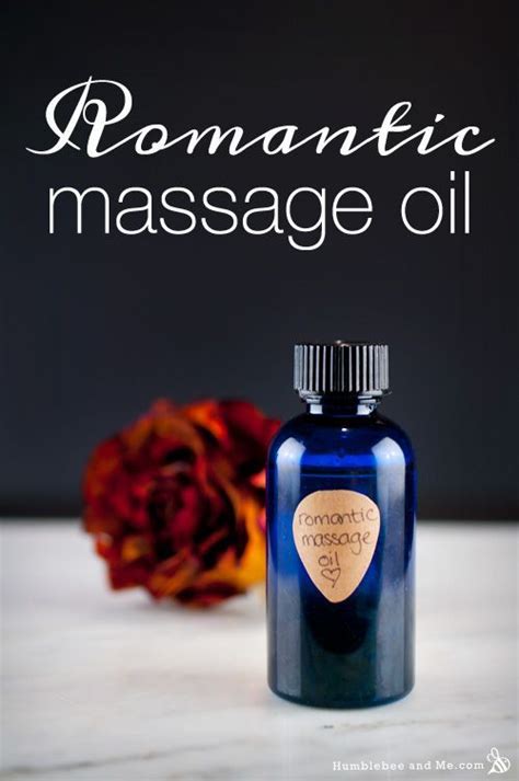 How To Make Romantic Massage Oil Diy Massage Oil Essential Oils For Massage Massage Oils Recipe