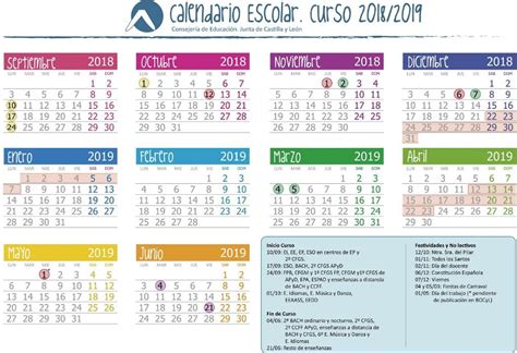 Este será el calendario escolar en Castilla y León para este curso