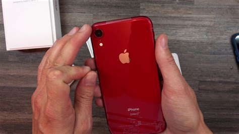 Déballage Unboxing iPhone XR Product Red Edition YouTube