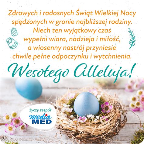 Zdrowych i radosnych Świąt Wielkiej Nocy