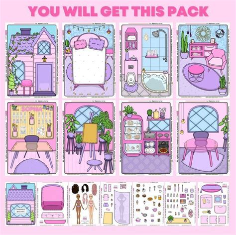 Pin En Paper Doll House Paper Doll Printable Templates Paper Dolls Printable Paper Dolls Diy