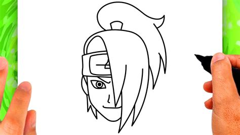 Comment Dessiner Deidara FACILEMENT Tuto De Dessin De Deidara