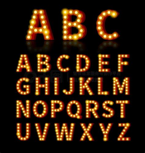 灯泡免抠元素 灯泡字体文字和标志灯泡明亮字母设计字体设计文本光效灯光效果 模板免费下载 ai格式 593像素 编号45941221 千图网