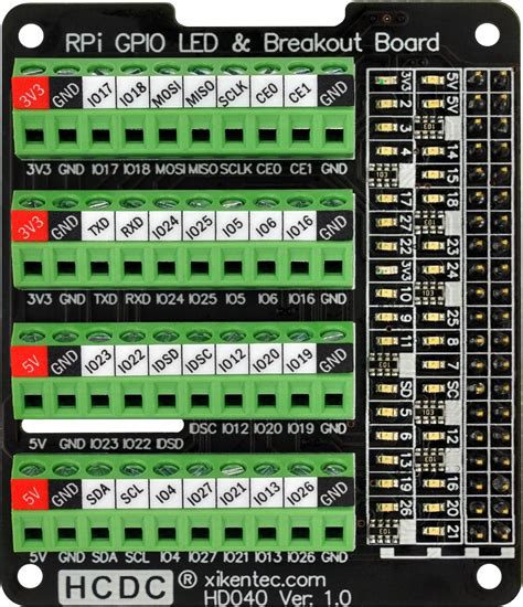 Amazon Treedix RPi GPIO Terminal Block Breakout Board Module