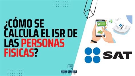 Cómo se calcula el ISR las personas físicas Regimen Actividad