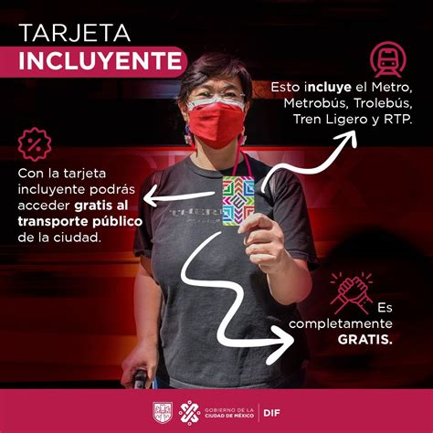 DIF Ciudad de México on Twitter La Tarjeta Incluyente del DIF de la