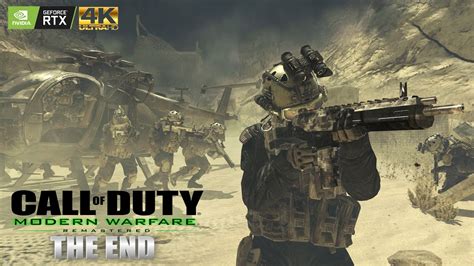 Call Of Duty Modern Warfare Campaign Remastered 2 Mission 14 The End