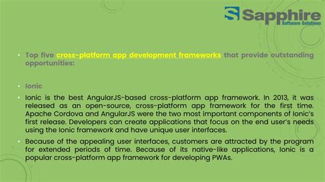 PPT 5 Best In Demand Cross Platform App Frameworks To Know In 2022
