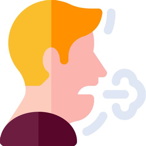 Respiración dificultosa Iconos gratis de personas