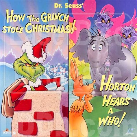 Laserdisc Database Dr Seuss How The Grinch Stole Christmas Horton