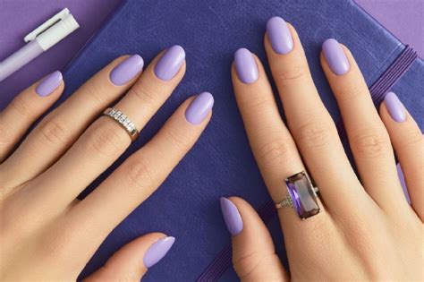 Lavander Nails Dise Os De U As En Color Lila Para Lucir La