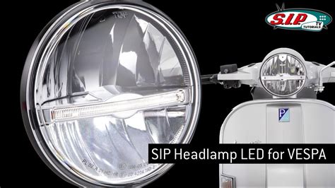 Scheinwerfer Sip Performance Led F R Vespa Px Rally Sprint Veloce