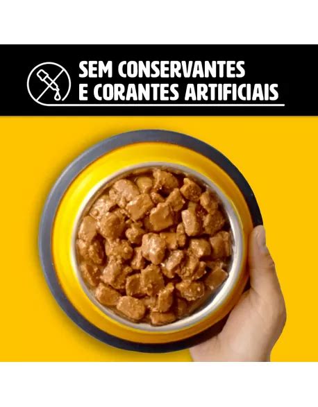 PEDIGREE Sachê Adulto High Protein Porco e Carne 85g