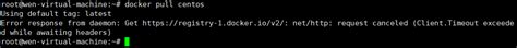 Error Response From Daemon Get Https Registry Docker Io V Net