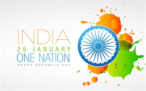 HD Wallpaper 26 January Indian Republic Day Vecto Republic Day Text