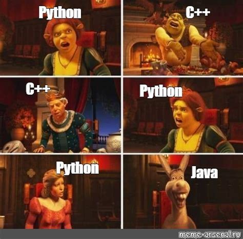 Сomics meme C Python C Python Python Java Comics Meme