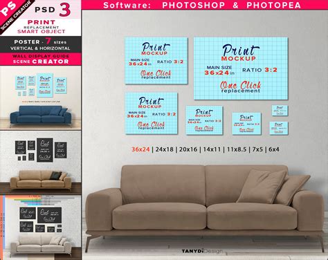 Custom X Inch Couch Print Prints Digital Prints Art Collectibles