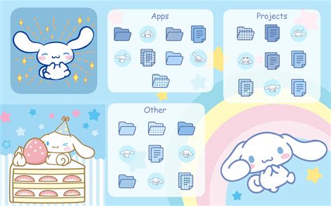 Cinnamoroll Folder Icons Wallpapers Clan
