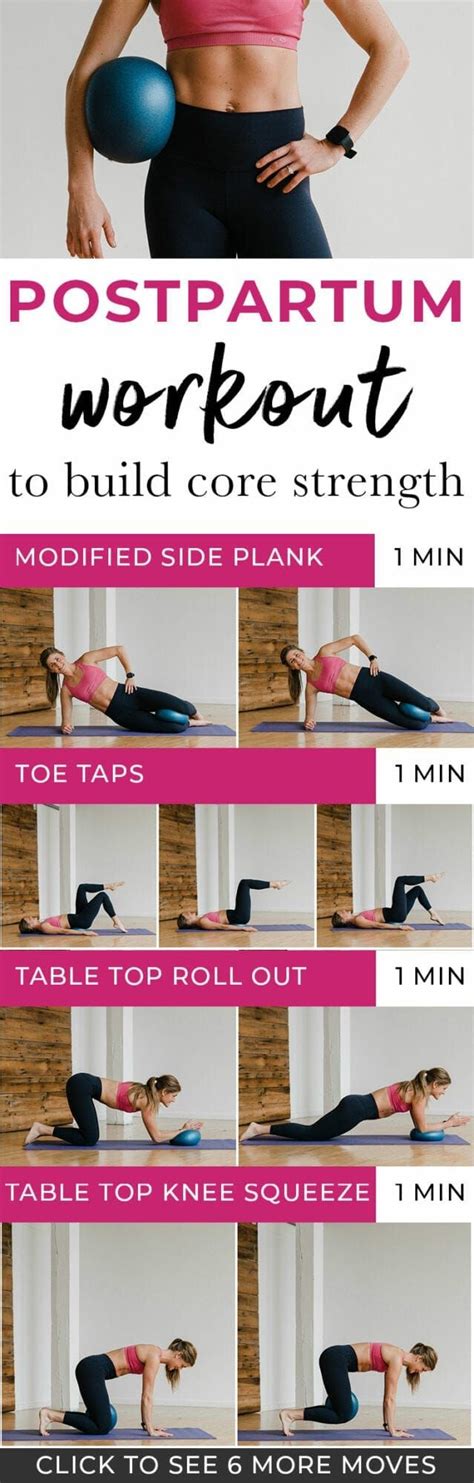 Minute Beginner Ab Workout Video Nourish Move Love Post Partum