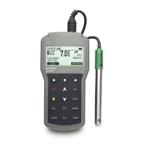 Professionelles Handmessgerät für pH und Redoxpotential HI98190