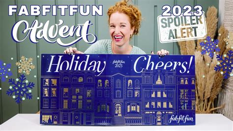 FabFitFun Advent Calendar 2023 12 Days Of FabFitFun YouTube