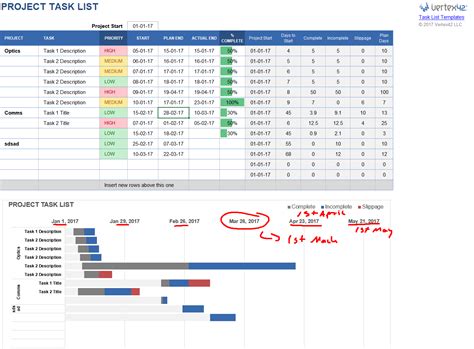 Excel Gantt Chart Time Line Fixed Start St Each Month In Major Steps