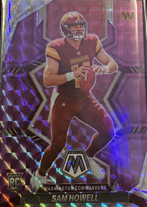Sam Howell Mosaic Purple Price Guide Sports Card Investor