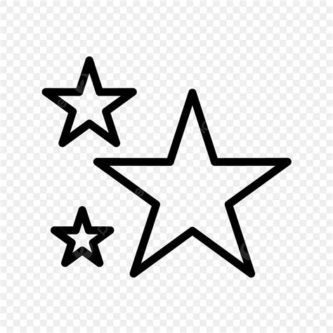 Icono Vector Estrellas Png Dibujos Antecedentes Black Dise O Png Y
