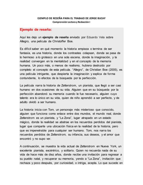 Ejemplo de Reseña PDF