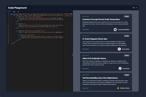 code playground的简介及使用教程 made with vuejs