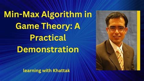 min max algorithm in game theory ai youtube