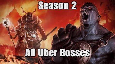 Diablo Season All Uber Bosses Youtube