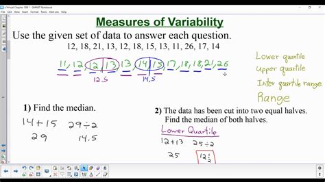 Measures Of Variability YouTube