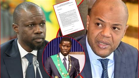 UrgentSonko prend une décision sur le dossier prodac blanchit Mame