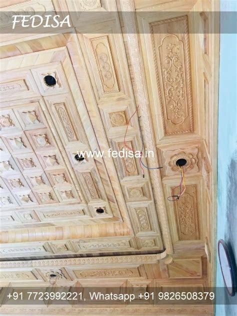 Wood False Ceiling Design For Living Room Modern Main Hall Fall Ceiling