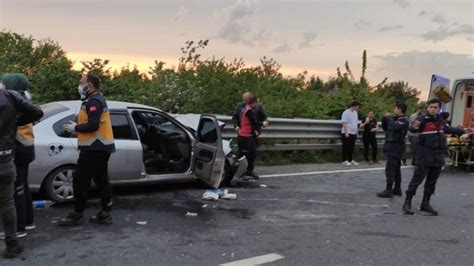 Zonguldak Ta Trafik Kazas Nda Ki I Yaraland