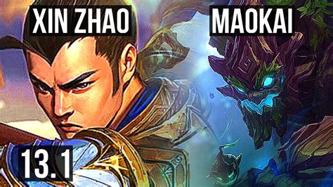 Xin Zhao Vs Maokai Jng Godlike Games Euw Diamond