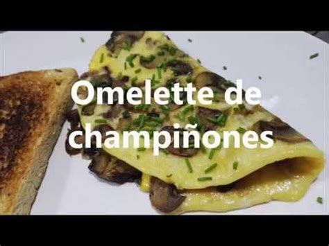 Omelette De Champi Ones Youtube