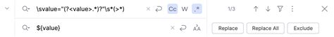 Find And Replace Text Using Regular Expressions Phpstorm Documentation