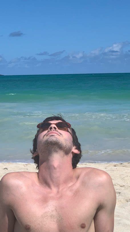 Logan Lerman Shirtless