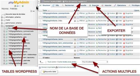Comment importer une base de données
