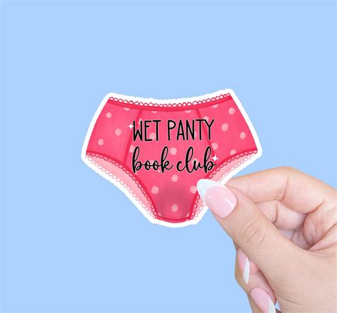 Wet Panty Book Club Sticker Smut Reader Romance Books Etsy New Zealand