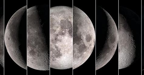 Imagens De Sat Lite Da Nasa Mostram As Diferentes Fases Da Lua